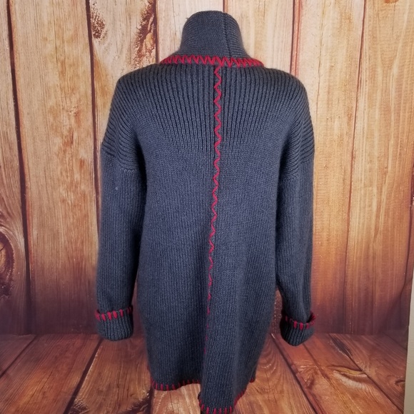 Forenza | Sweaters | Nwt Forenza Gray Open Front Heavy Cardigan Size M ...